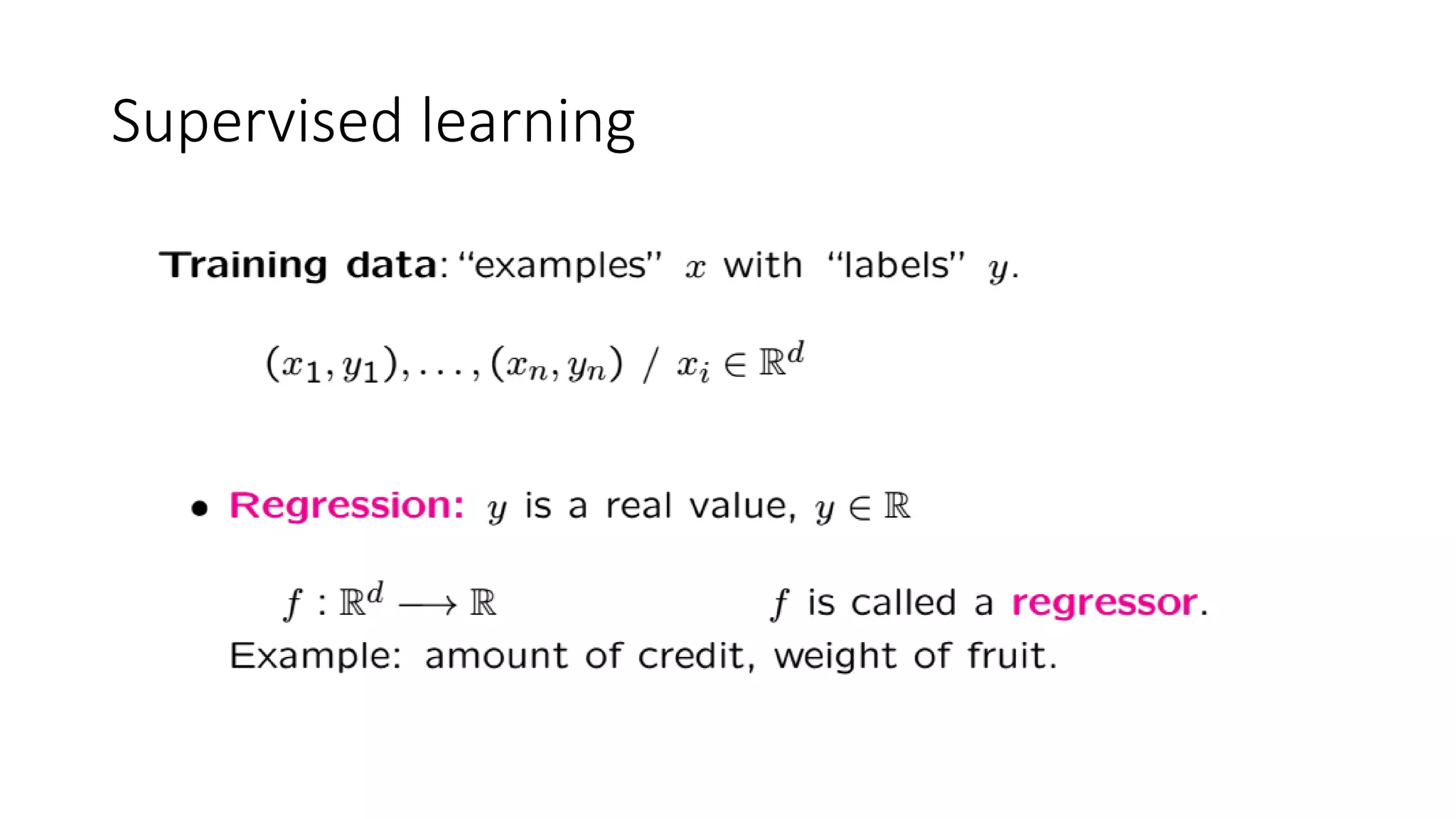 Lecture 5 machine learning updated | PPT