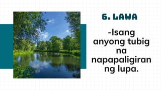 LECTURE 5-MGA ANYONG LUPA AT TUBIG SA DAIGDIG.pptx