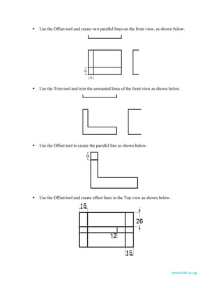 AutoCAD notes on Multi View objects.docx