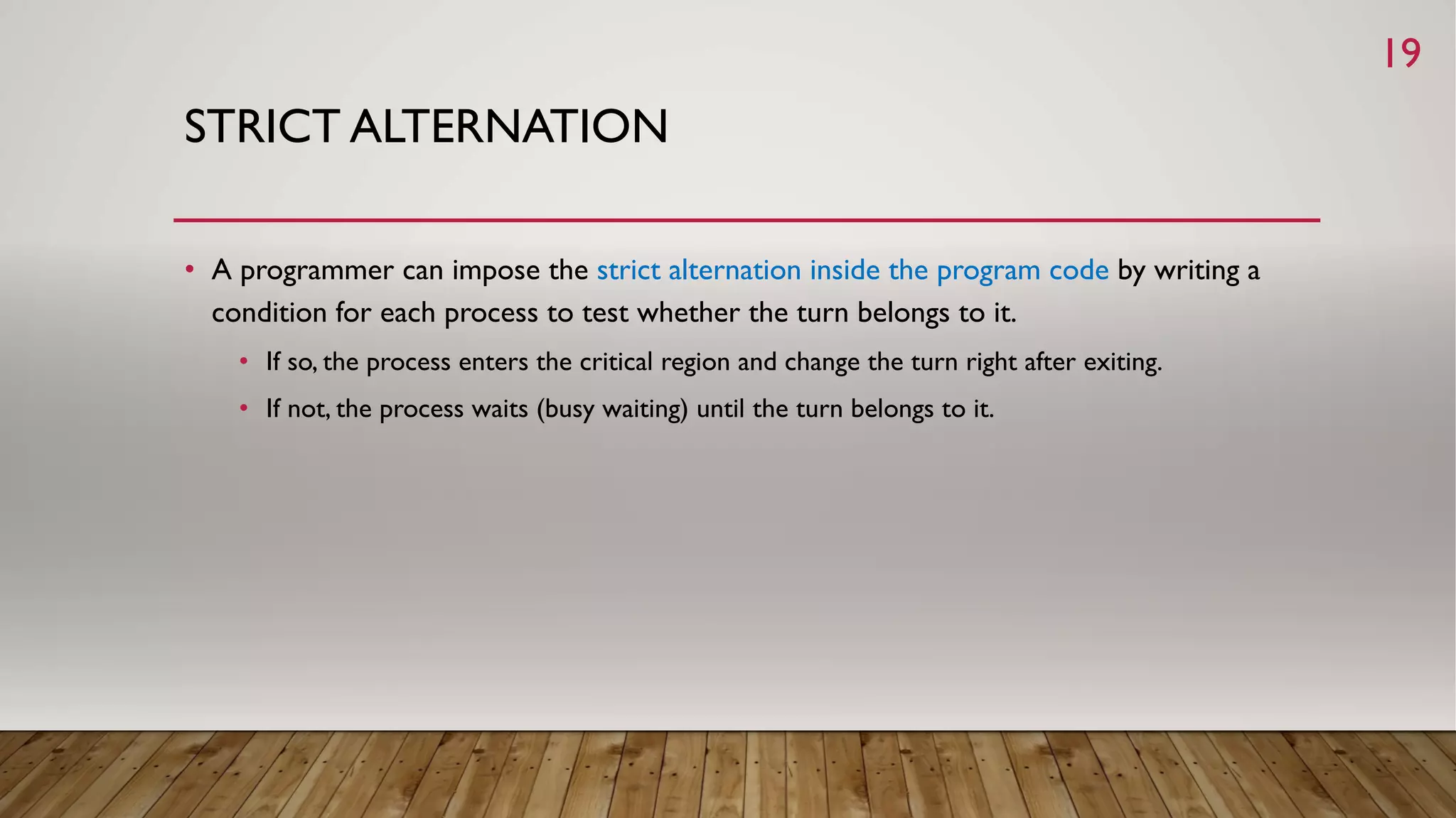 Lecture 5 process synchronization | PDF | Operating Systems | Computer Software and Applications
