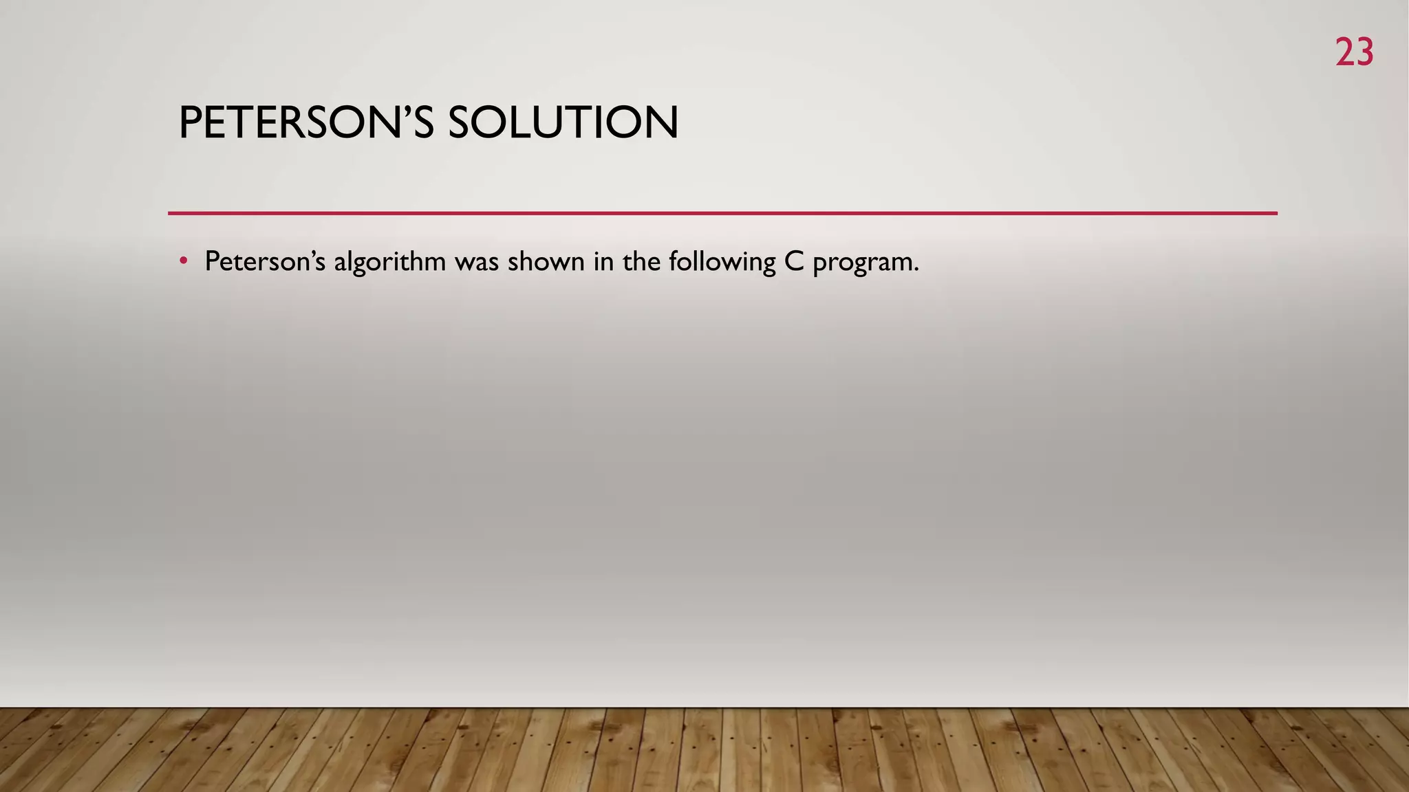 Lecture 5 Process Synchronization Pdf Operating Systems Computer Software And Applications