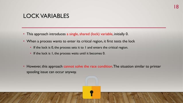 Lecture 5 process synchronization | PDF | Operating Systems | Computer Software and Applications