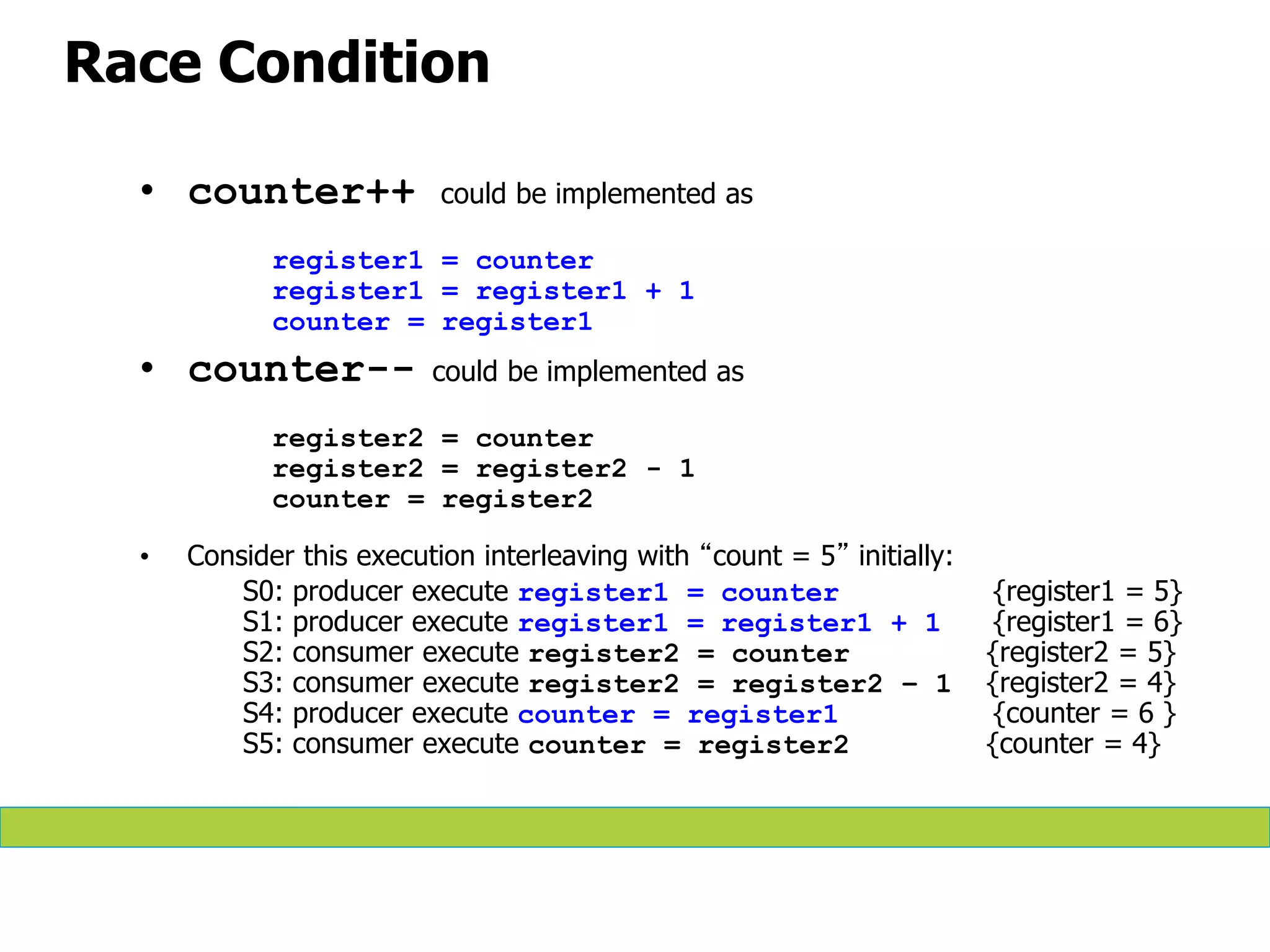 Lecture 5 Process Synchronization 1 Pptx