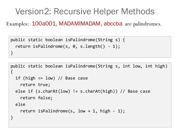 Recursion - Computer Algorithms