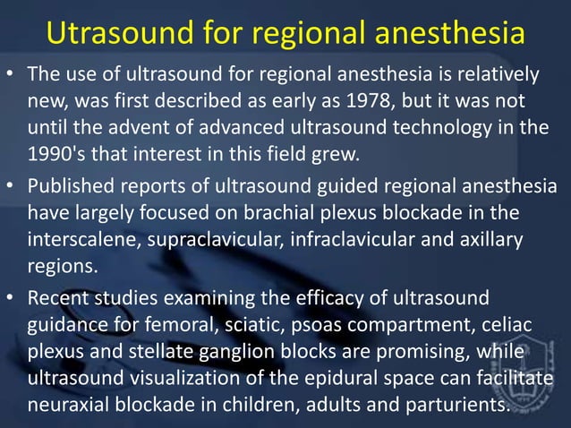 LECTURE5-Regional Anaesthesia Techniques Dr MASOUN (1).ppt