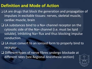 LECTURE5-Regional Anaesthesia Techniques Dr MASOUN (1).ppt