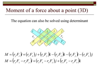 dynamics and static for the advanced Moments 3D.ppt | Physics | Science