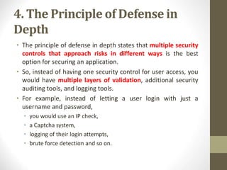 Security Design Principles.ppt | Internet Safety | Parenting