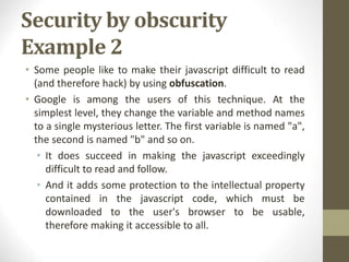 Security Design Principles.ppt | Internet Safety | Parenting