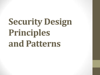 Security Design Principles.ppt