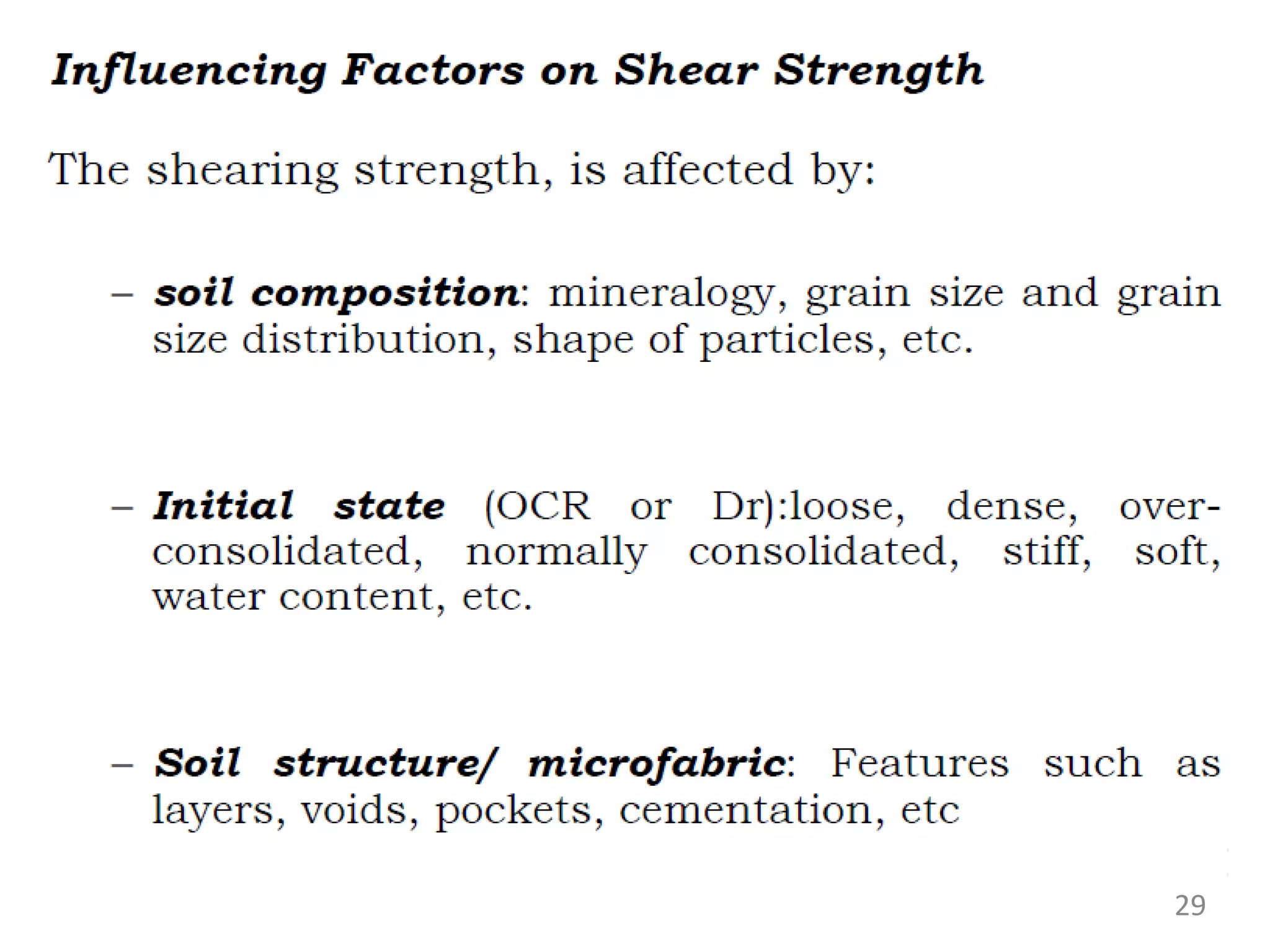 Lecture 5 shear strength of soils | PPT