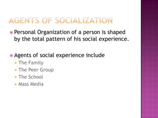 Lecture 5 socialization | PPTX