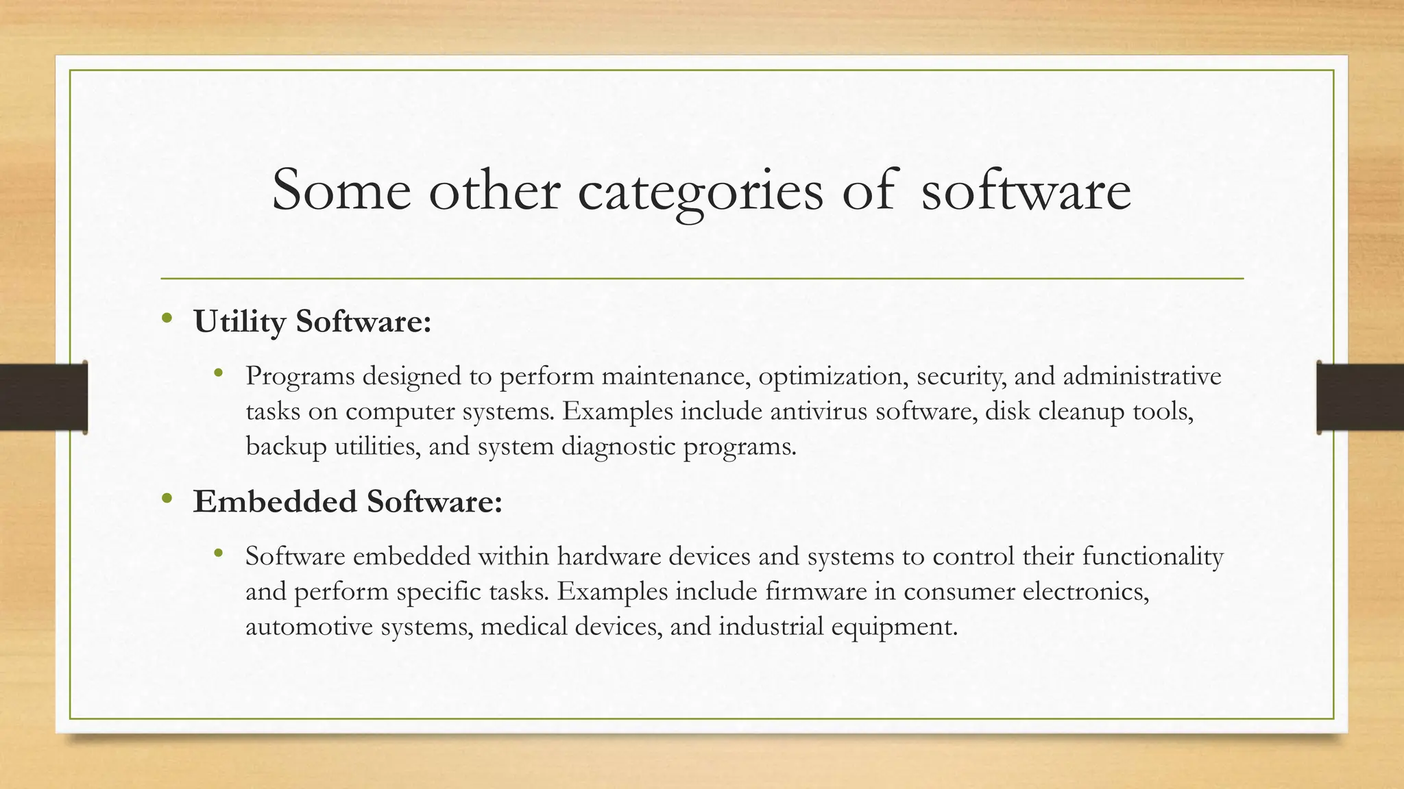 Lecture 5 - Software and it's types.pdf. | PPT