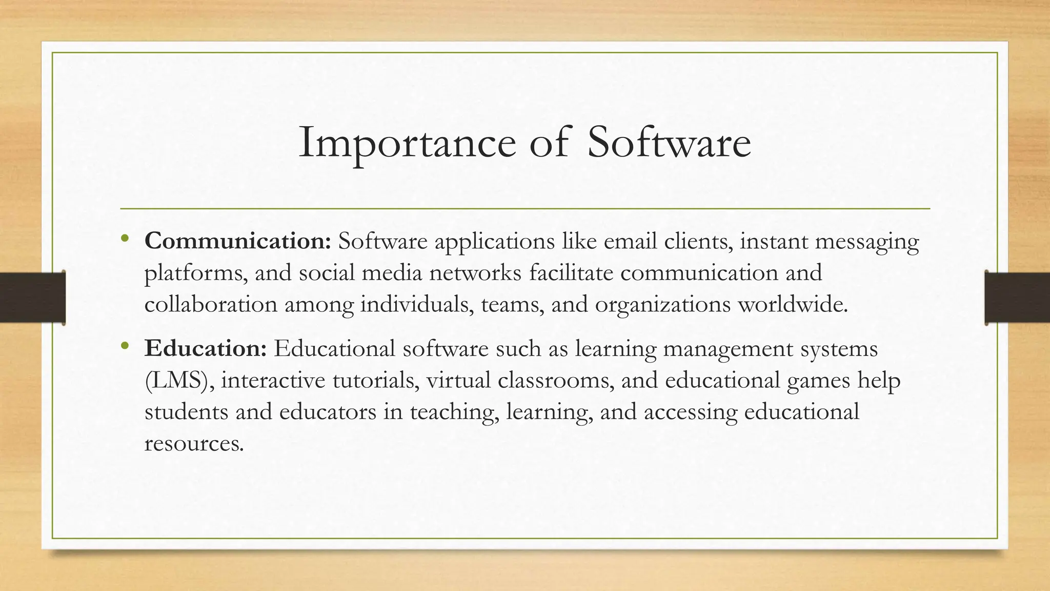 Lecture 5 - Software and it's types.pdf. | PPT
