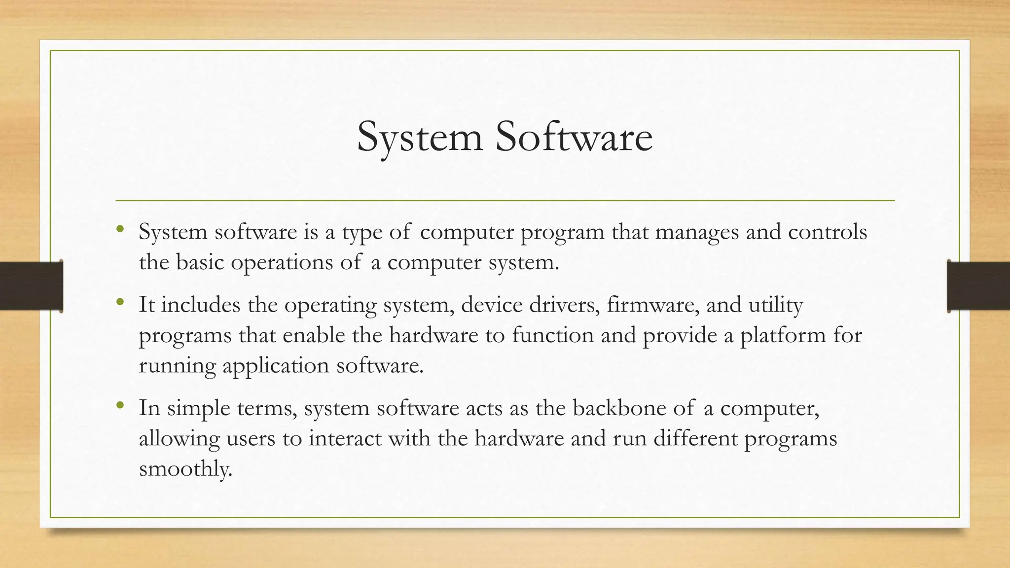 Lecture 5 - Software and it's types.pdf. | PPT