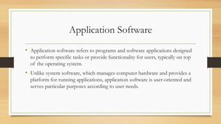 Lecture 5 - Software and it's types.pdf. | PPT