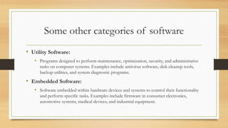 Lecture 5 - Software and it's types.pdf. | PPT
