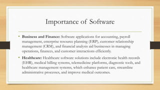 Lecture 5 - Software and it's types.pdf. | PPT