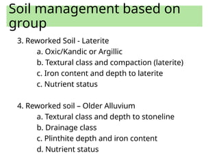 LECTURE 5-Soil Management Groups for Malaysian Soil (Felda).pptx