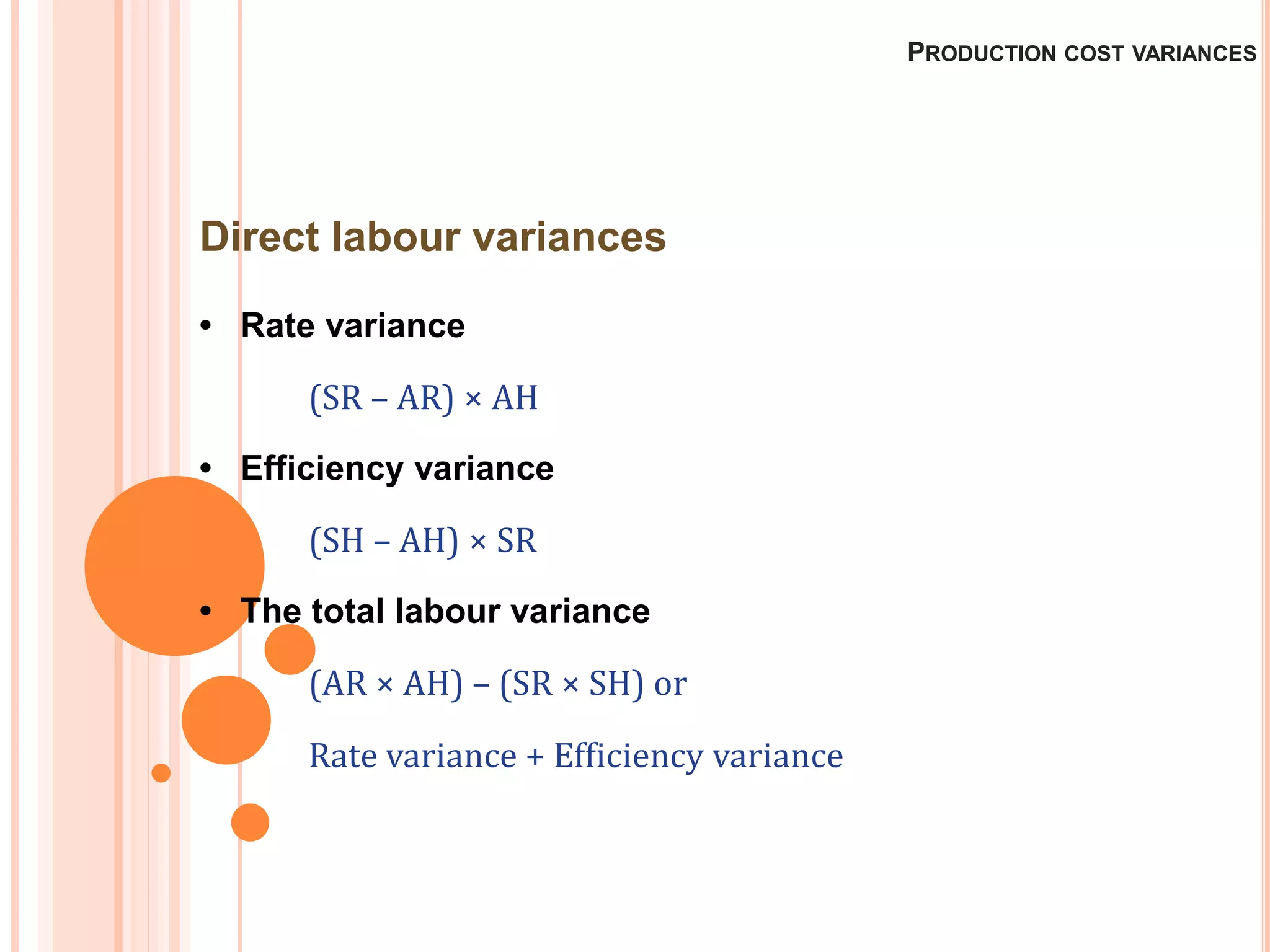 Lecture 5 Standard Costing and variance analysis pdf Lecture 5 Standard Costing and variance analysis pdf