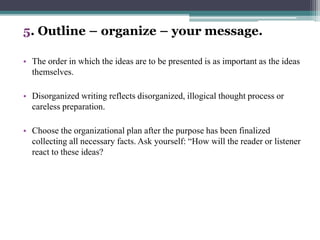 Lecture 5 steps of planning business communication.ppt