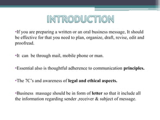 Lecture 5 steps of planning business communication.ppt