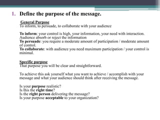Lecture 5 steps of planning business communication.ppt