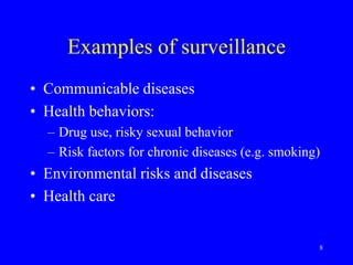 Lecture 5 - Surveillance(0).ppt