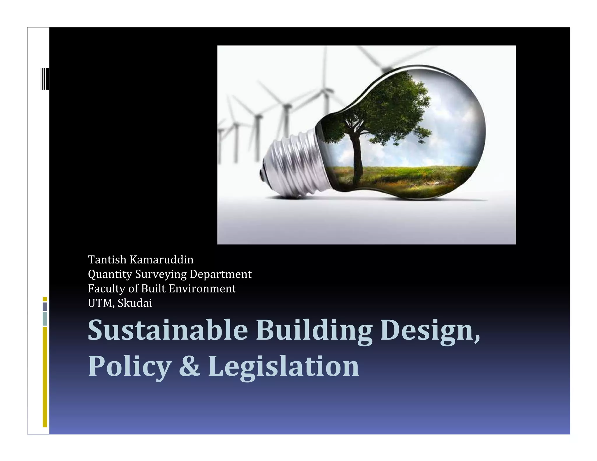 Sustainable building designs | PPT
