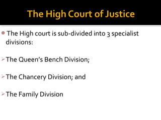 Lecture 5 the civil courts | PPT