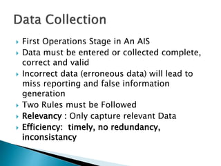 Lecture 5 the information system - a general model of ais | PPTX