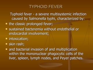 Lecture 5. typhoid fever 3 | PPT