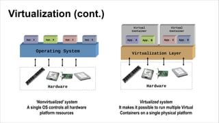Lecture5 virtualization | PDF