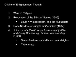 Meeting 5: What is Enlightenment? | PPT