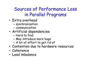 Parallel Computing - Lec 5 | PPT