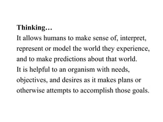 Lecture # 5 (18.02.2017) @ ibt thinking minds | PPT