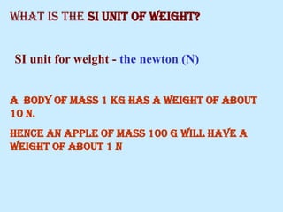 Lecture 5 1_mass_and_density | PDF