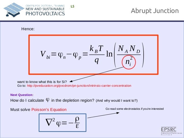 Lecture 5: Junctions