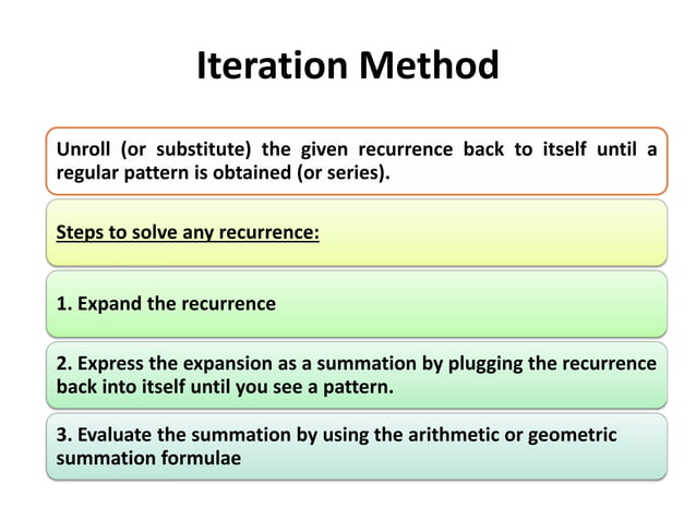 Lecture 5 67 Divide And Conquer And Method Of Solving Recurrences Pdf
