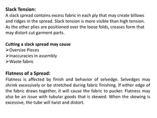 fabric spreading | PPTX