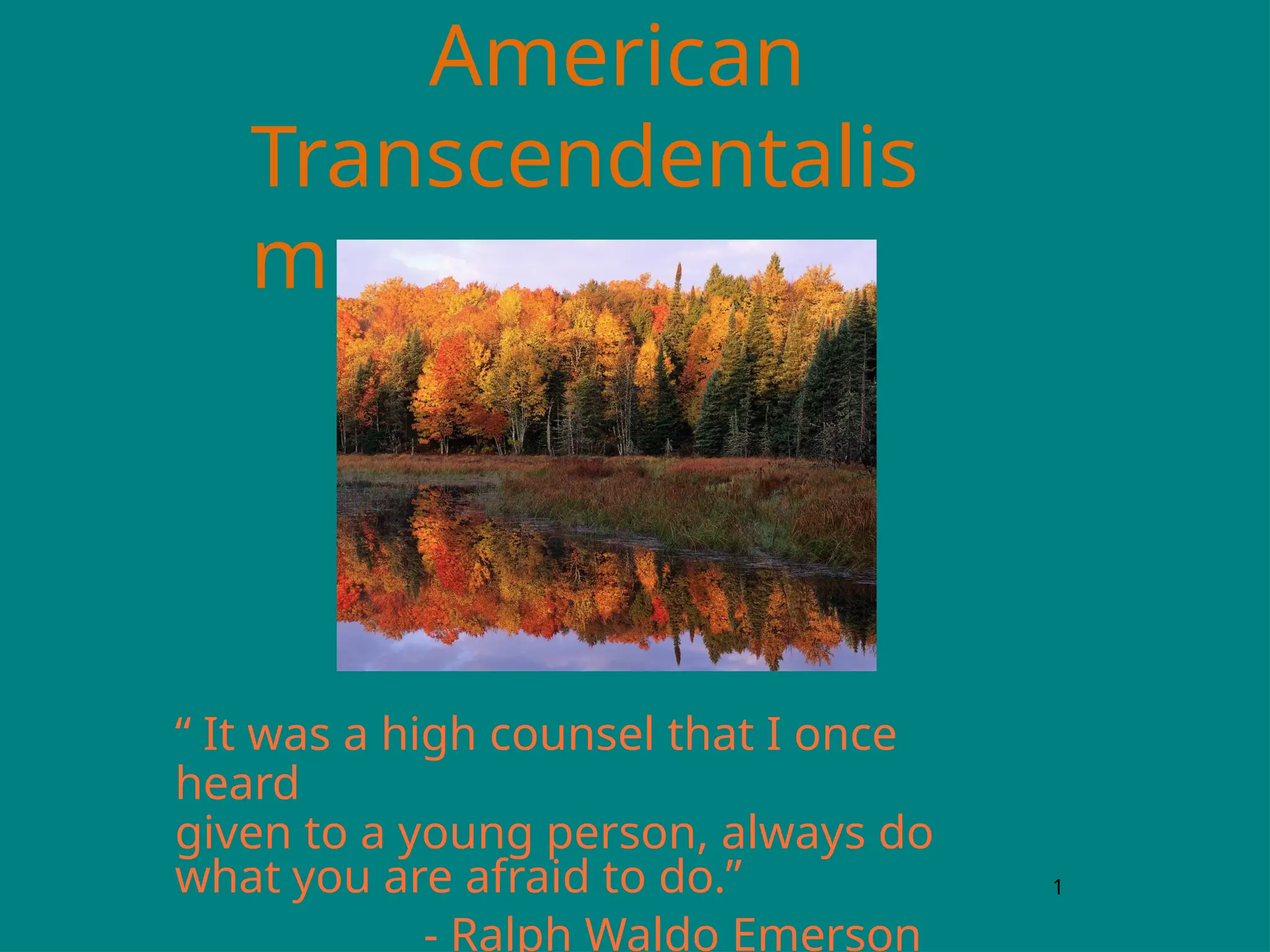 Lecture 5A, Ralph Waldo Emerson transcendentalism.pptx