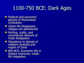 Lecture5archaicgreece | PPT