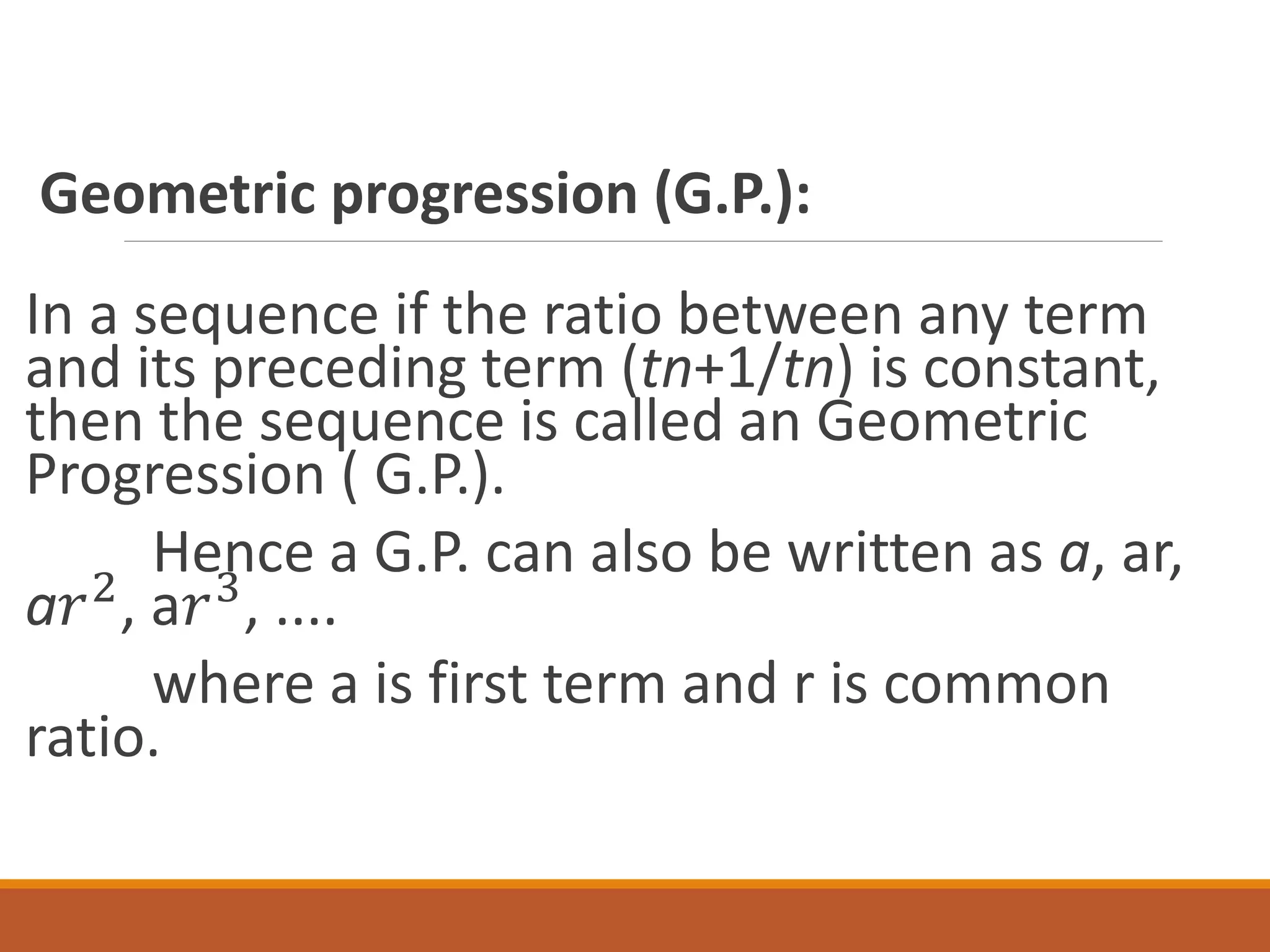 Lecture 5 Arithmetic Progression & Geometric Progression.pdf