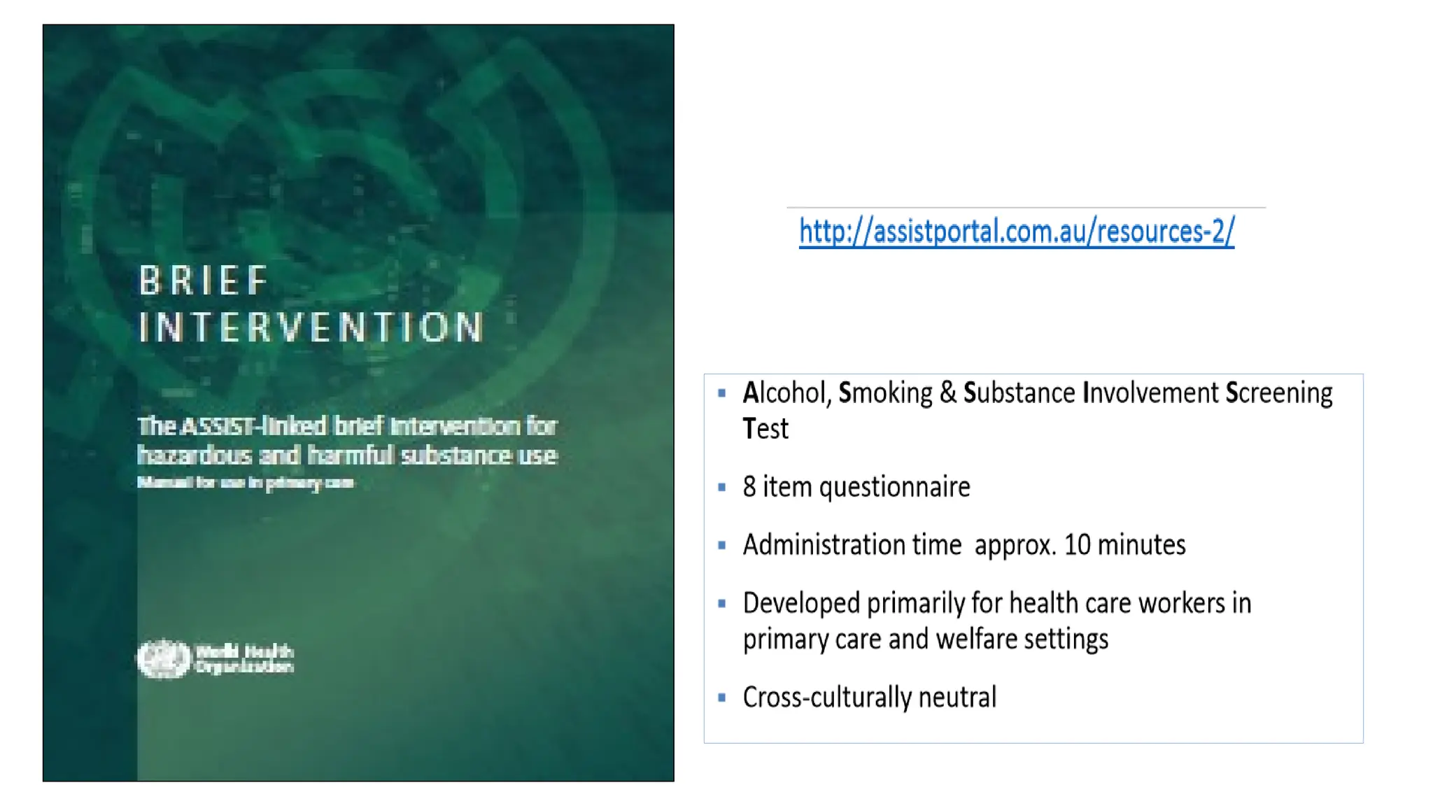 Lecture 5 ASSIST Brief Intervention.pptx