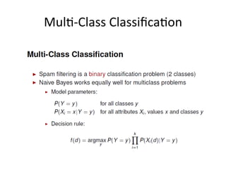 Lecture 5: Bayesian Classification | PDF