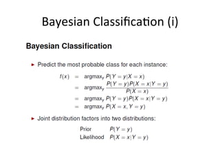 Lecture 5: Bayesian Classification | PDF