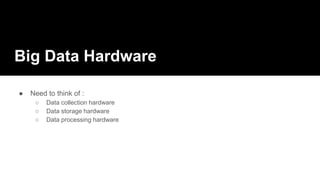 Big Data Infrastructure and Hadoop components.pptx
