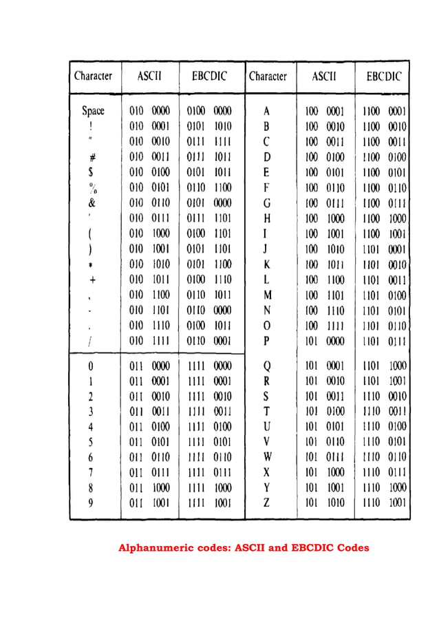 Lecture 5 binary_codes | PDF | Programming Languages | Computing