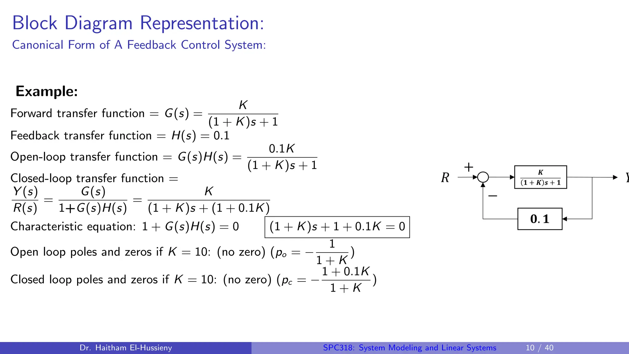 block diagram reduction of control system | PDF | Physics | Science