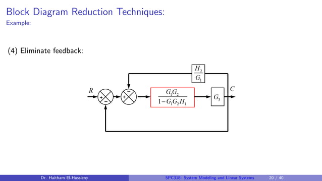 block diagram reduction of control system | PDF | Physics | Science